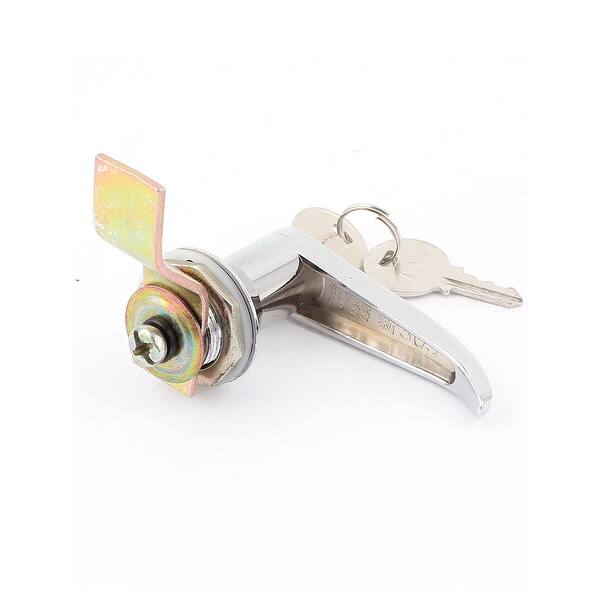 Distribution Box Cabinet 67mm Handle Panel Mount Cam Lock w 2 Keys ...