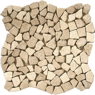 Emser Tile T03PEBB1212MSH-SAMPLE Trav Ancient Tumbled Random Floor and ...