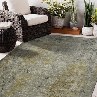 Dazzle Marsville Transitional Geometric Hand-Knotted Area Rug - Bed ...