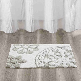 Medallion Cotton Bath Rug for Luxurious Comfort - Bed Bath & Beyond ...