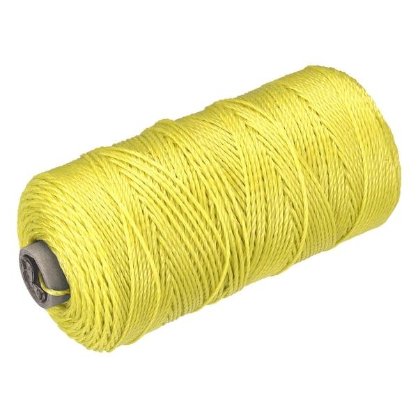 Twisted Nylon Mason Line Yellow 300M 1.5MM Dia for DIY Projects - Bed ...