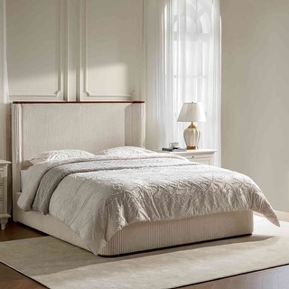 Hico Hydraulic Storage Bed with Wingback Lighting and Charging Ports by ...