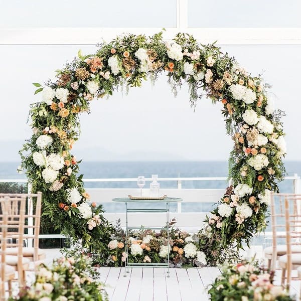 flower arch frame