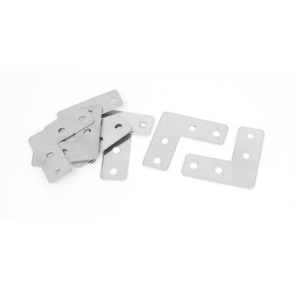 Furniture 40mmx40mmx15mm L Shape Flat Plate Corner Brace Bracket 8Pcs ...