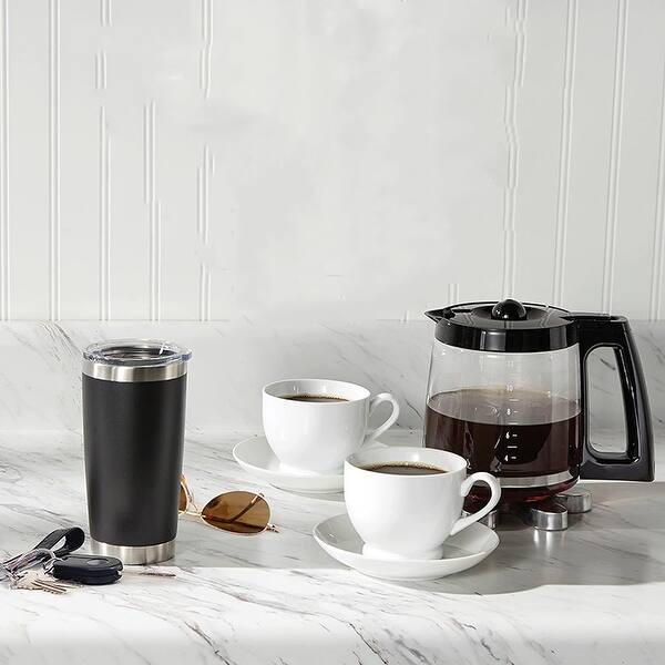 2-Way 12 Cup Programmable Drip Coffee Maker And Single Serve Machine ...