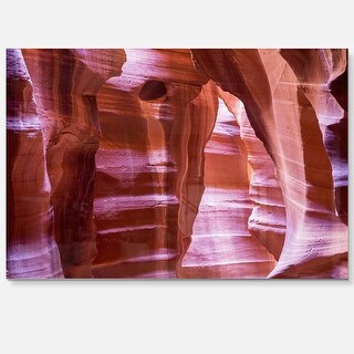 Antelope Canyon Structures - Landscape Photo Glossy Metal Wall Art ...