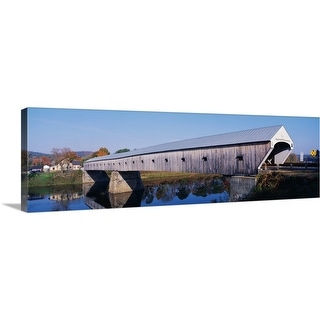 "Covered Bridge " Canvas Wall Art - Bed Bath & Beyond - 16860925