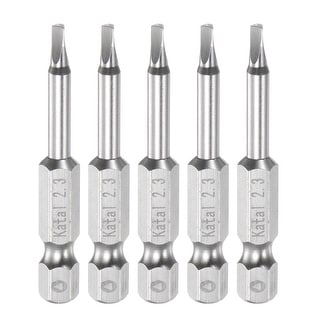 5pcs TA2.3 Magnetic Triangle Screwdriver Bit 1/4" Hex Shank 2" Length ...