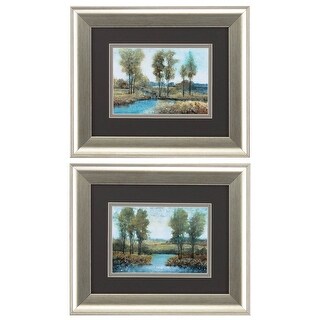 Propac Images Stream Side Set of 2 Wall Art - Blue - Bed Bath & Beyond ...