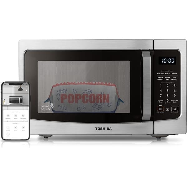 Smart Countertop Microwave, Sensor Reheat, Works With Alexa & Remote ...