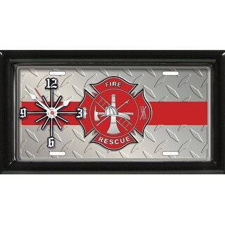Fire Dept Diamond Clock - Bed Bath & Beyond - 39686237