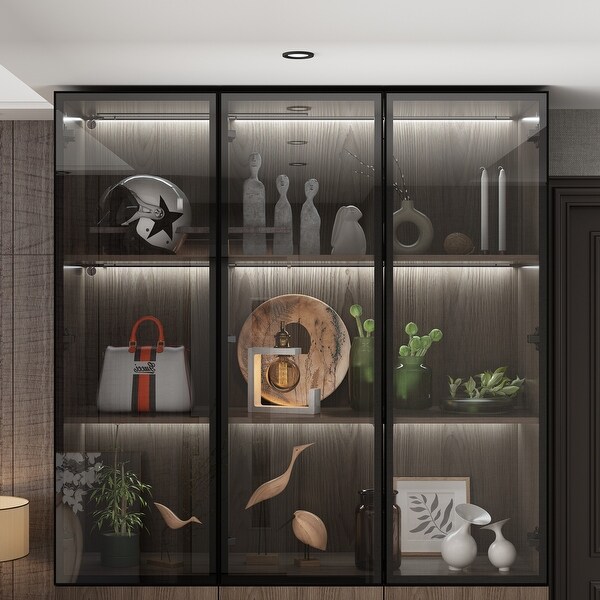 Long display cabinet store