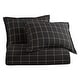 HiEnd Accents Windowpane Plaid Modern Rustic Bedding 3 Piece Comforter ...