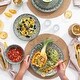 vancasso Mandala Bohemian Porcelain Dinnerware Set (Service for 4 ...
