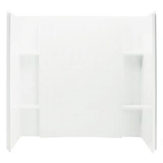 Sterling 71164100 Accord 60" x 36" Vikrell Shower Wall Set with Tile ...