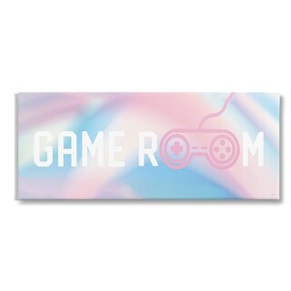 Stupell Pastel Game Room Canvas Wall Art Design By Lux + Me Designs ...