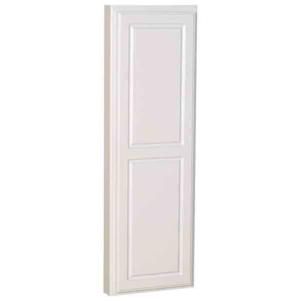 In Wall Recessed Ironing Board Cabinet with Storage Shelves - 7.8"L x ...