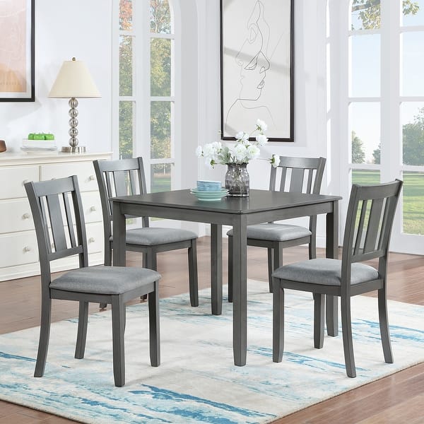 dining room gray table