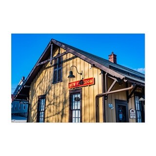 New Freedom Pennsylvania New Freedom Train Station Art Print/Poster ...