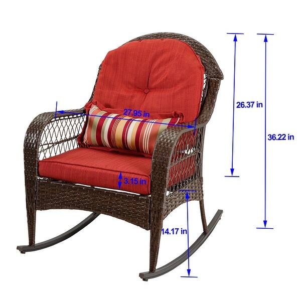 7-Piece Outdoor Patio Rattan Wicker Modular Sofa Sectional Set - Bed ...