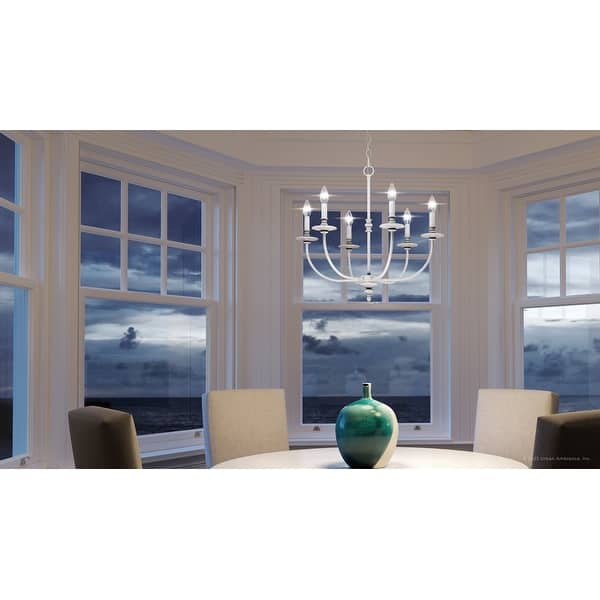 Luxury Cottagecore Chandelier, 24"H x 25"W, with Farmhouse Style ...