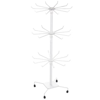 Rotating Jewelry Tree Desktop Necklace and Bracelet Organizer Stand ...