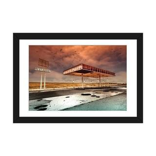 iCanvas "Gaz Bar Blues" by David Senechal Photographie - Bed Bath ...