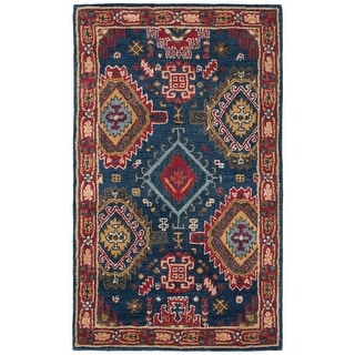SAFAVIEH Handmade Heritage Jessi Traditional Oriental Wool Rug - On ...