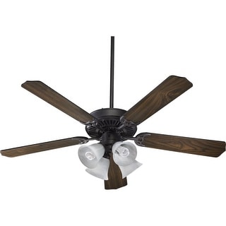 Quorum International 77525-8144 52" 5 Blade 4 Light Ceiling Fan - Light ...