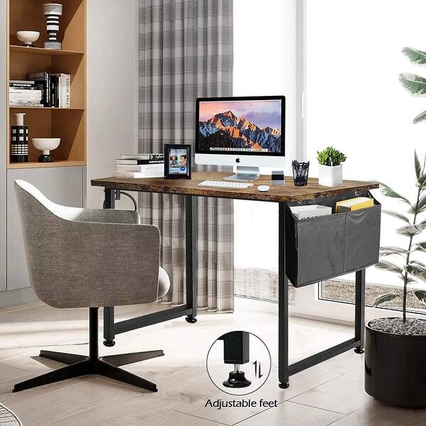 Home Office Desks 47 inch Desk for Bedroom Modern Simple Student Study ...