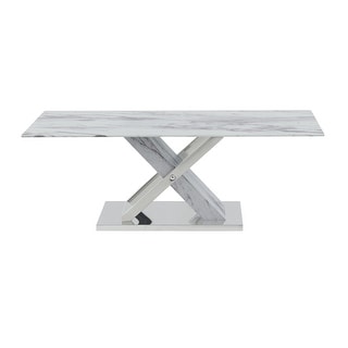 X Leg Coffee Table - Bed Bath & Beyond - 41700255
