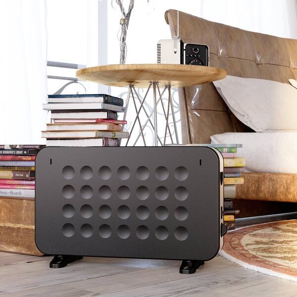 Costway 1500W Convector Heater Stand Base Freestanding Wall Mounting ...