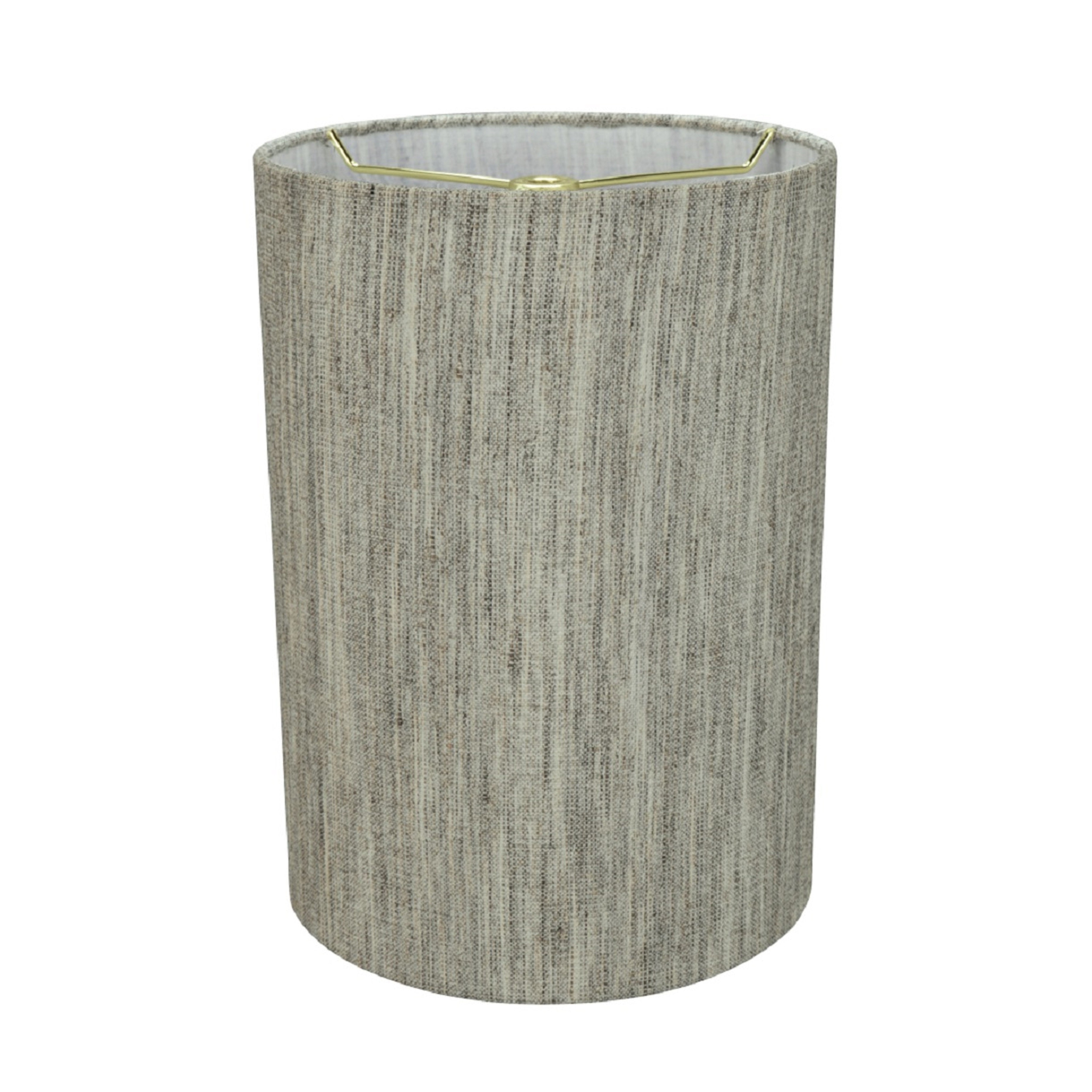Aspen Creative Drum Cylinder Shaped Spider Construction Lamp Shade In