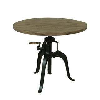 Sienna Adjustable Height Round Dining Table - Bed Bath & Beyond - 34583882