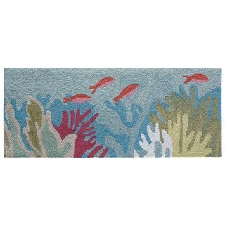 Liora Manne Marina Coral Indoor/Outdoor Rug - On Sale - Bed Bath ...