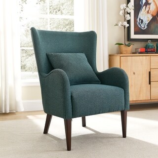 Polyester Sofa Chair with Solid Wood Legs (High Back) - Bed Bath ...