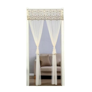 Shatex 8 ft. x 10 ft. Garden Netting Mesh Net Screen Fabric, Black ...