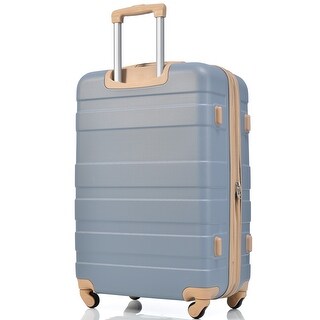 Trunk Sets 3 Piece Set Expandable Spinner suitcase 20"/24"/28", Light ...