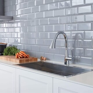 Single-Handle Kitchen Faucet, Starlight Chrome - Bed Bath & Beyond ...