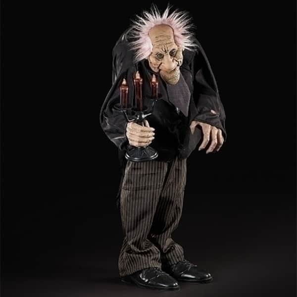 16.25" LED Lighted Hunchback Monster Man Halloween Decoration - Bed ...