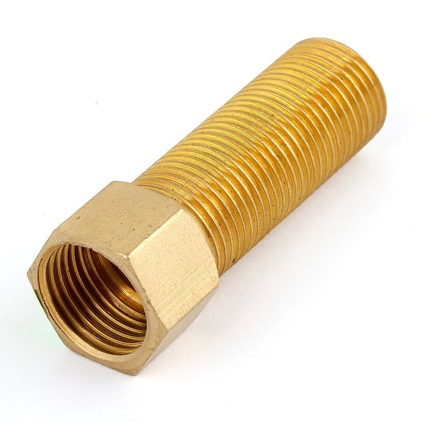 1/2PT Male to Female Thread Pipe Nipple Connector Quick Fitting 7cm ...