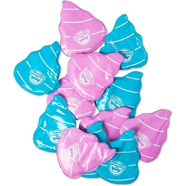 Hilarious Inflatable Pool Game with 6 Rainbow Poop Emoji Balls - Bed ...