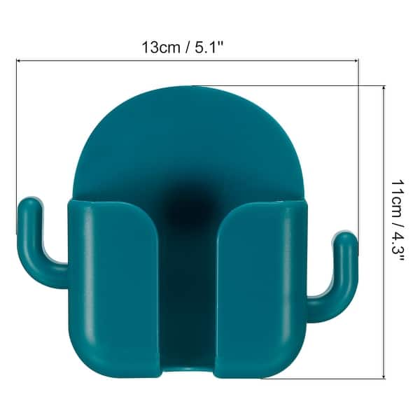 Remote Control Holder, Wall Mounted Organizer Hole-Free Box w Adhesive ...