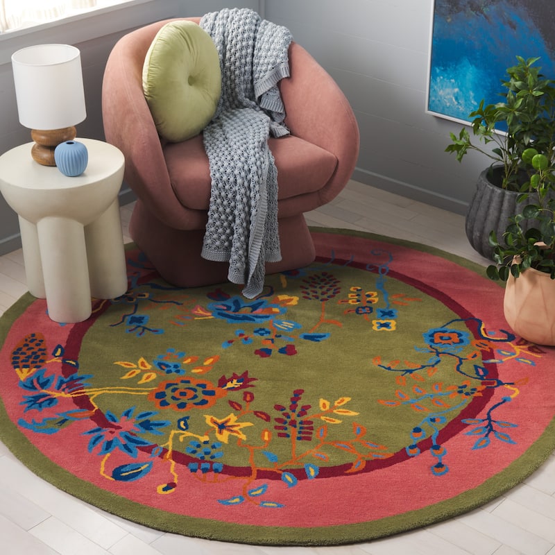 SAFAVIEH Handmade Metro Iroda French Country Wool Rug - On Sale ...