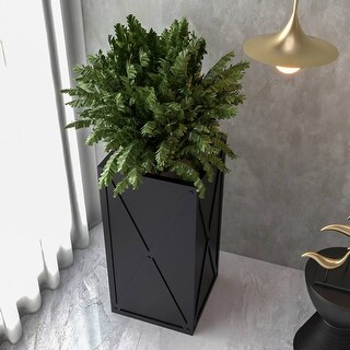 Rectangular Fiberglass Planter for Indoor Outdoor Papyrus Series - Bed ...