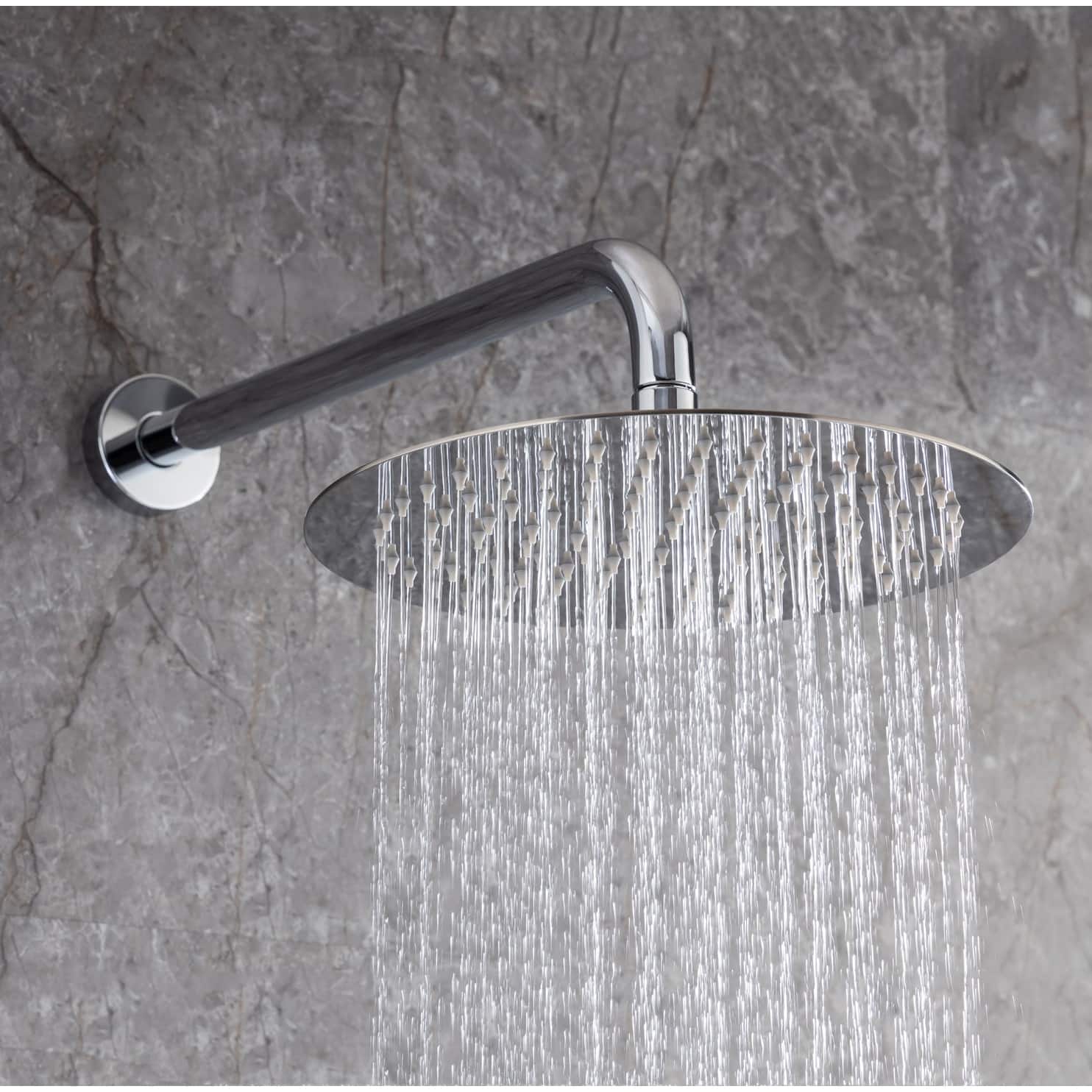 Rainlex Wall Mounted Three Function Shower System Rainfall Shower Head