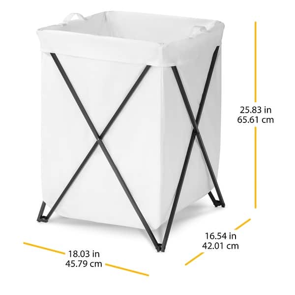 Whitmor Folding Laundry Hamper - Bed Bath & Beyond - 38284638