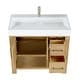Vera Bath Vanity with Integrated Stone Sink Top without Mirror - Bed ...