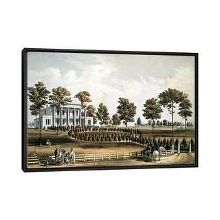 iCanvas "The Hermitage, Jackson's Tomb and Andrew J. Donelson's ...