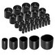 Round Rubber End Caps Vinyl Cover Screw Thread Protectors Assortment ...